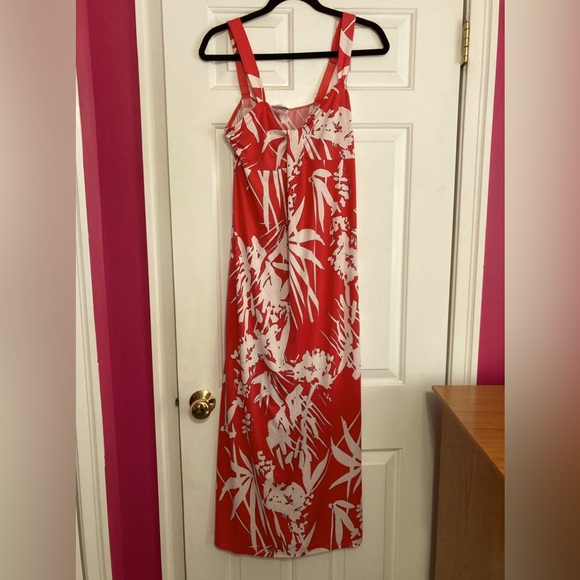 Linea Donatella | Dresses | Linea Donatello Tropical Print Maxi Dress ...